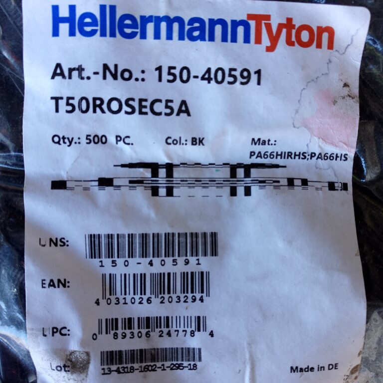 Кабельна стяжка з елементом кріплення T50ROSEC5A HellermanTyton Art 150 ...