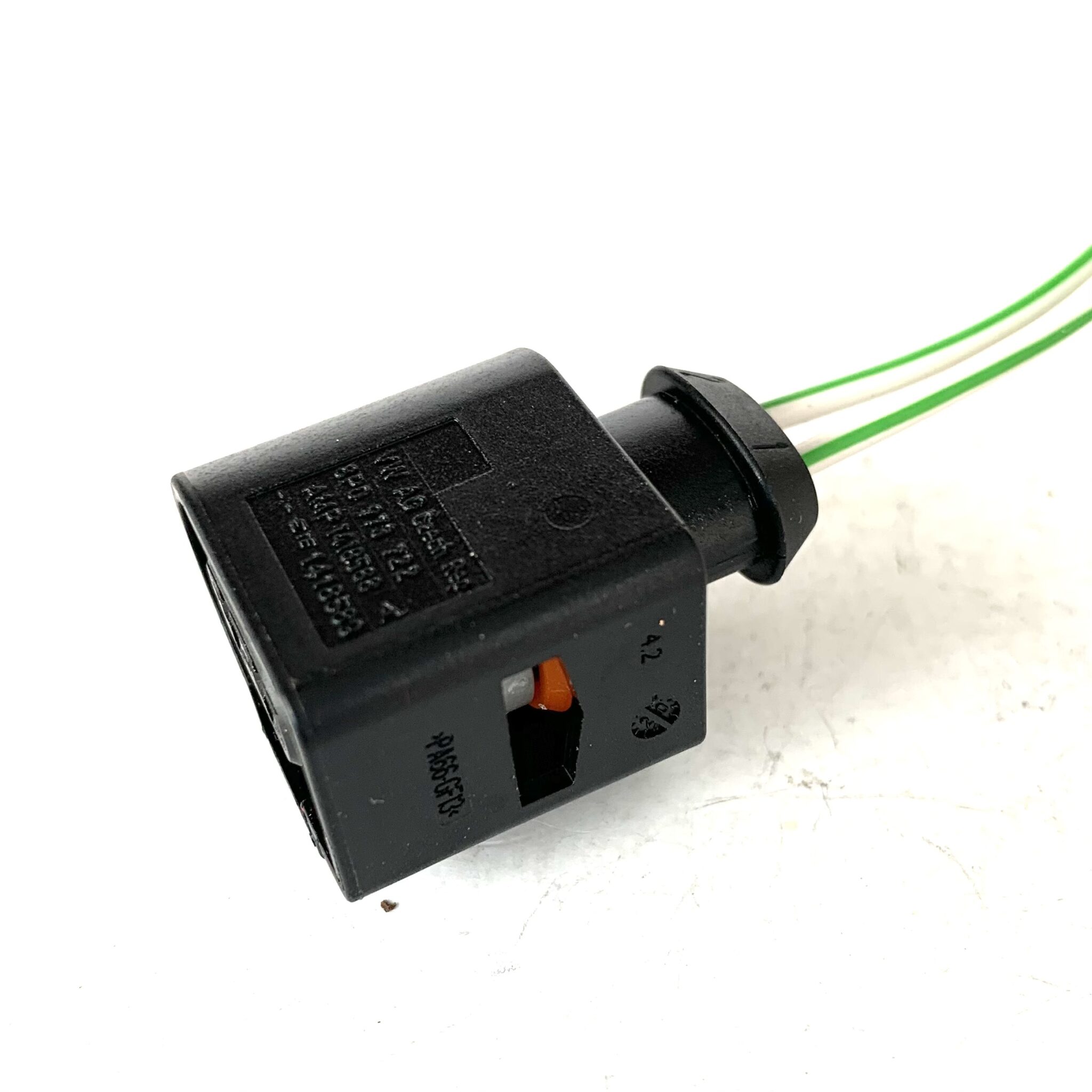 VW AG 8P0973722 роз’єм 2 pin 2,8 mm оригінал нове фішка мотора омивача ...