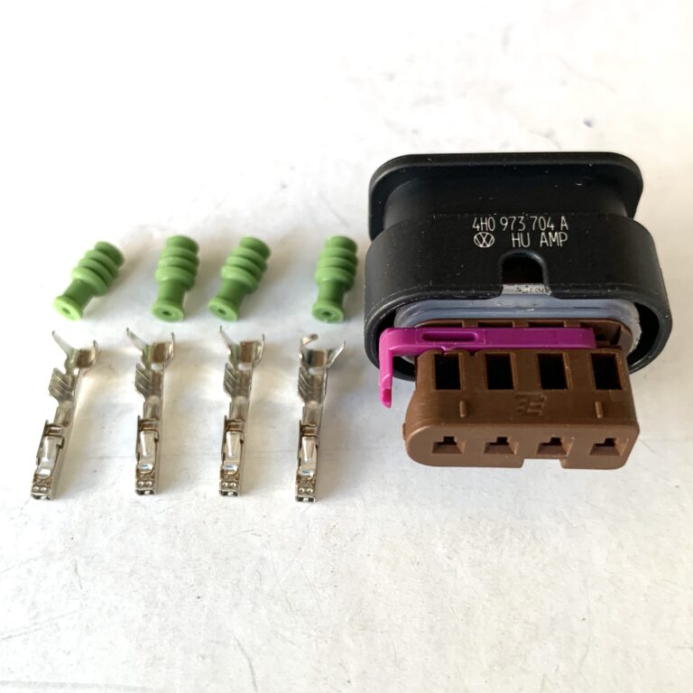 AUDI VW 8P0973722 роз’єм 2 pin 2,8 mm оригінал (без дроту) – Auto-Kiev