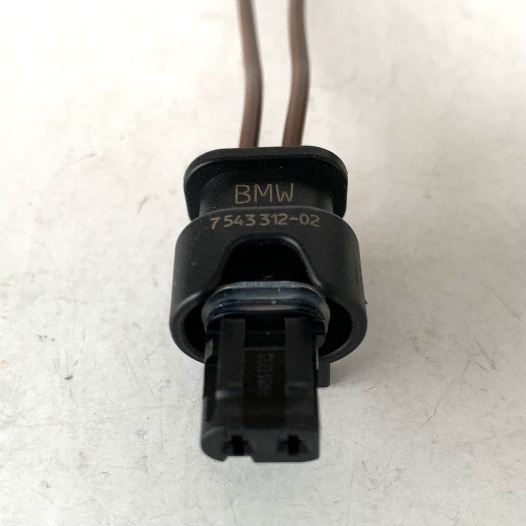BMW 7543312-02 (BMW 7615487-03) роз’єм 2 pin 1.2 mm оригінал нове ...