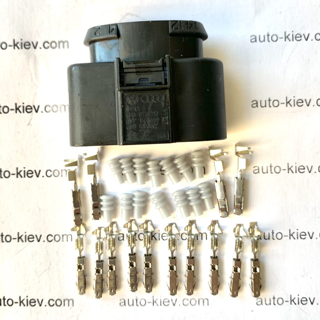 AUDI VW 4H0973717 роз’єм 14 pin 1.5 mm оригінал (без дроту) – Auto-Kiev